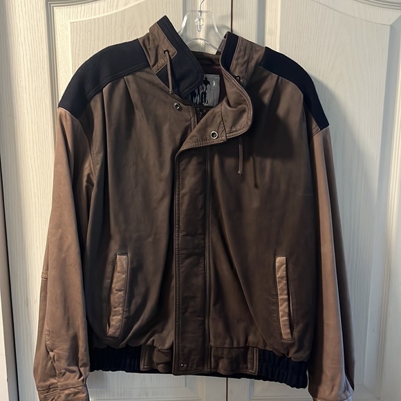 group 5 | Jackets & Coats | Vintage Leather Wool Varsity Jacket | Poshmark